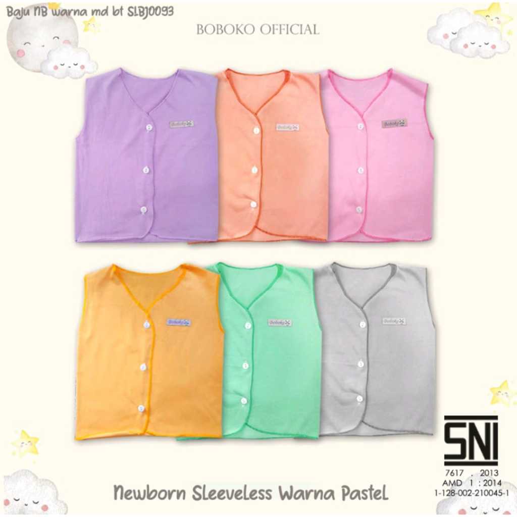 Jual Boboko Baju Kancing Kutung Buntung Bayi Newborn Warna Gradasi 0-6 ...