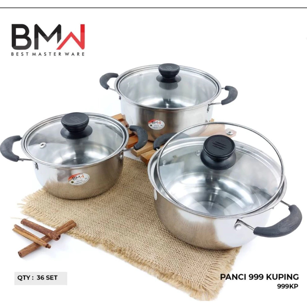 Jual Panci Susu Stainless Rebus Mie Gagang Kuping Milk Pot 3in1 Tebal ...
