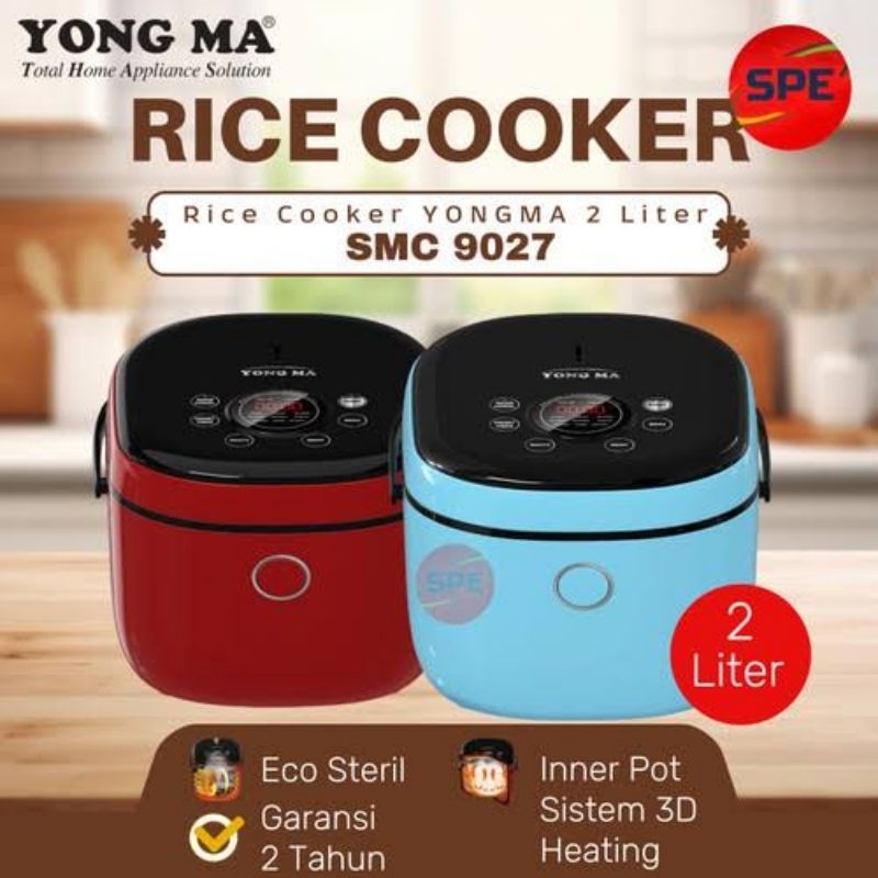 Jual RICE COOKER MAGIC COM YONGMA YONG MA COOKER WARMER DIGITAL SMC ...