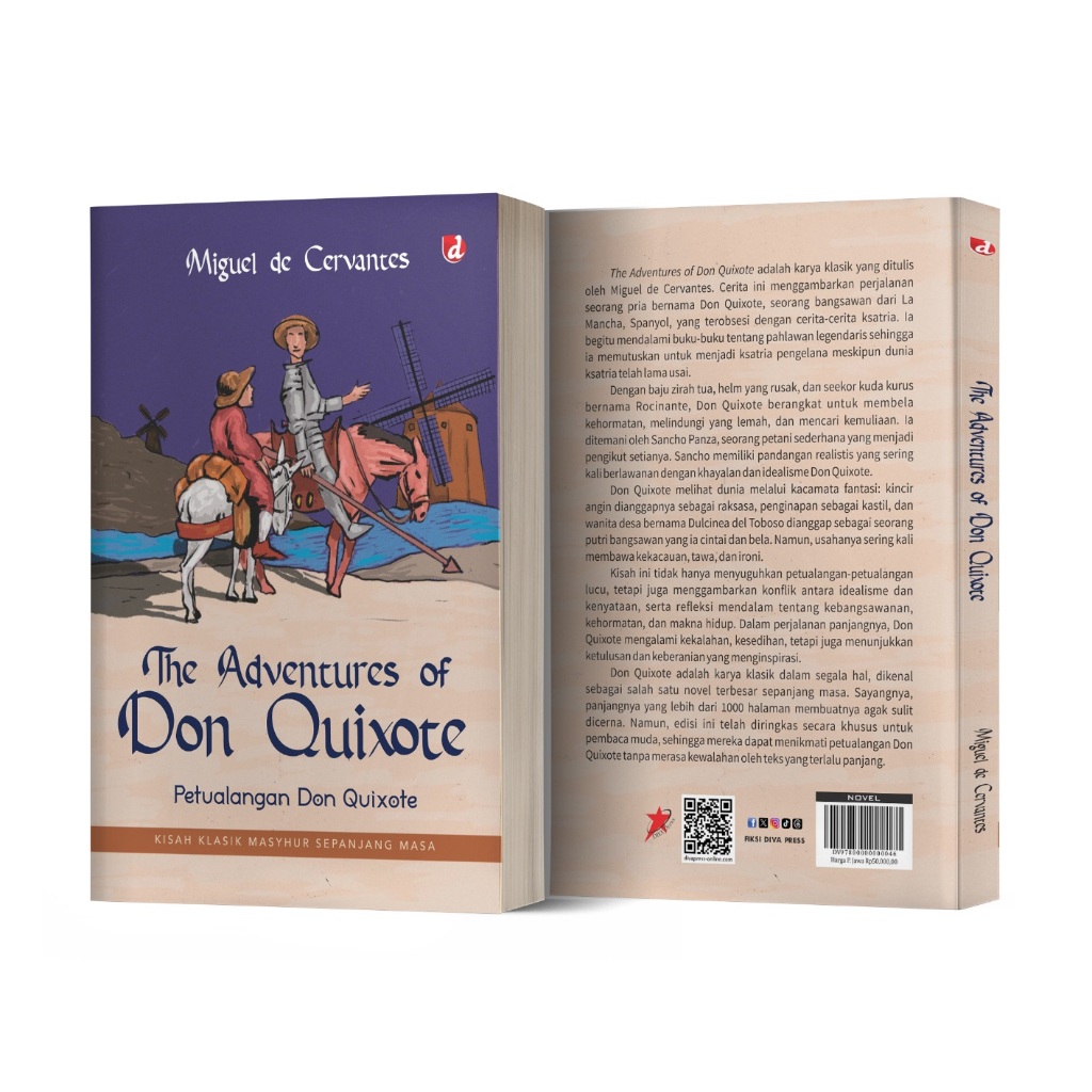 Jual Buku The Adventures of Don Quixote; Petualangan Don Quixote ...