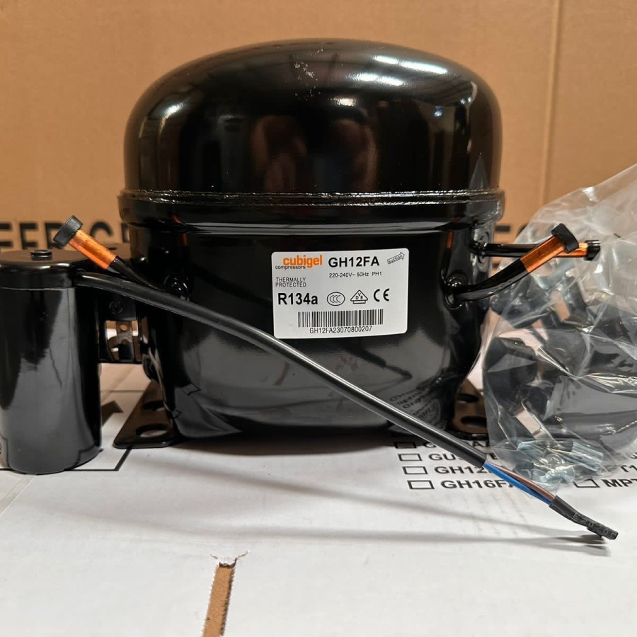 Jual KOMPRESOR COMPRESSOR KULKAS CUBIGEL GH12FA 1/3 HP | Shopee Indonesia