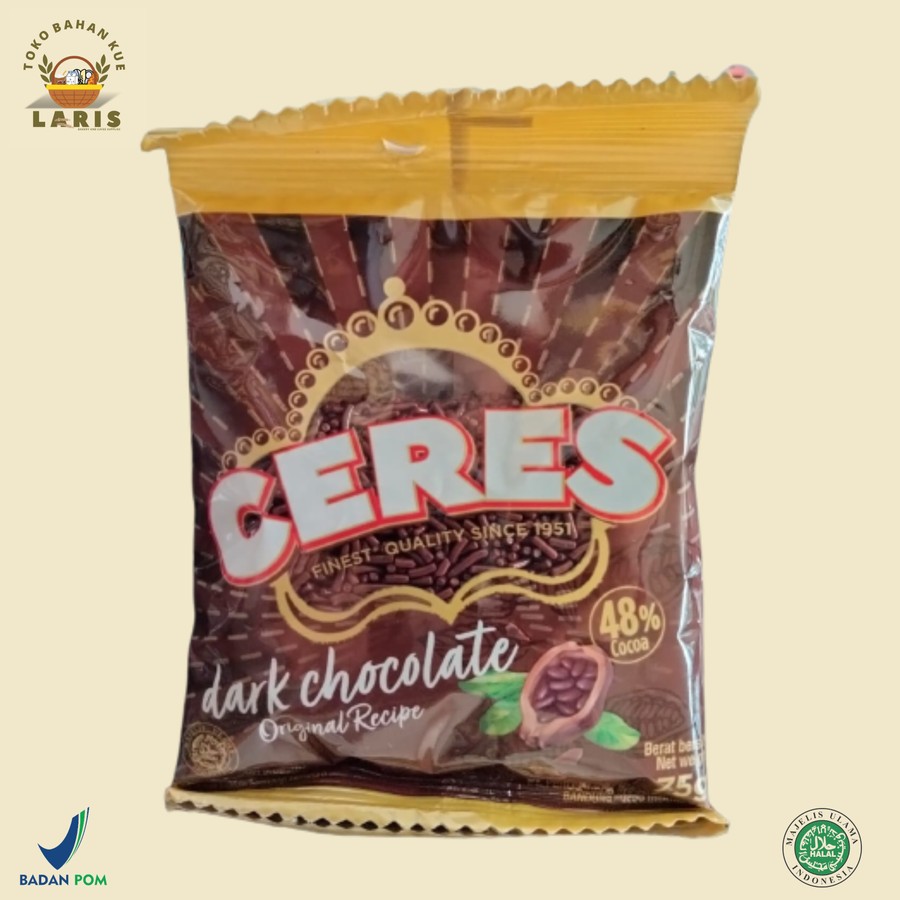 Jual CERES MESES DARK CHOCOLATE 75 GRAM | Shopee Indonesia