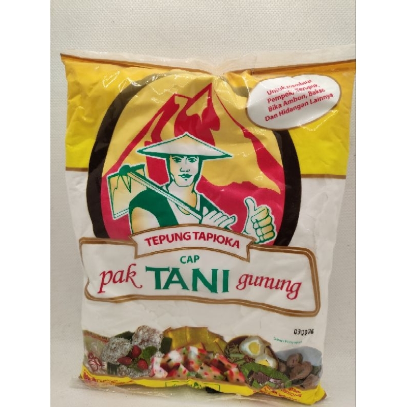 Jual TEPUNG TAPIOKA CAP PAK TANI GUNUNG 500 GR | Shopee Indonesia