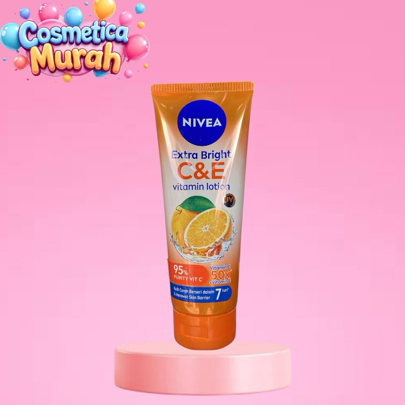 Jual ce,ax] NIVEA EXTRA BRIGHT C&E BODY SERUM LOTION 180 ML - BODY SERUM PENCERAH KULIT VITAMIN ...