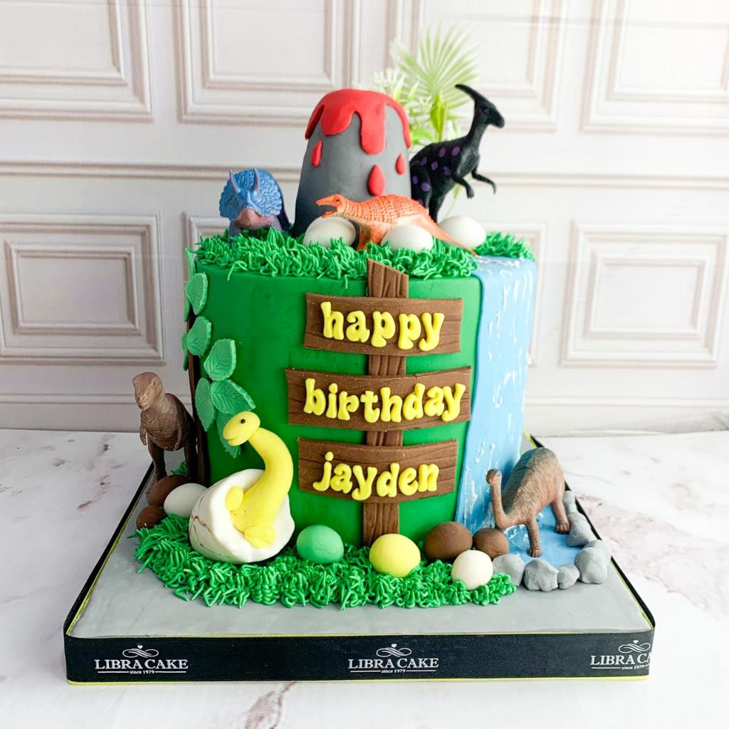 Jual Kue ulang Tahun/birthday cake/kue ultah tema Dinosaurus/Kue birthday Jakarta | Shopee Indonesia