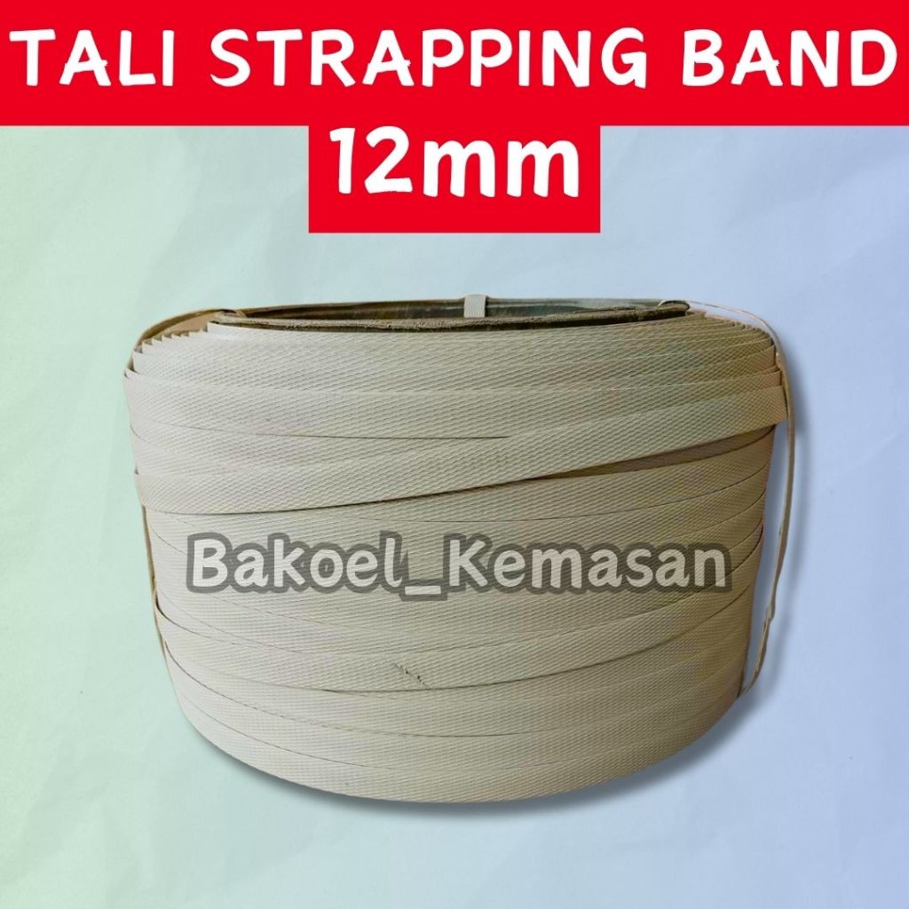 Jual Tali Ikat Barang Putih / Strapping Tebal 12mm Tapi Packing ...