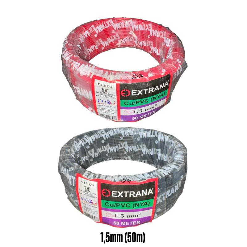 Jual Kabel NYA 1,5mm (50m) EXTRANA Bagus | Shopee Indonesia