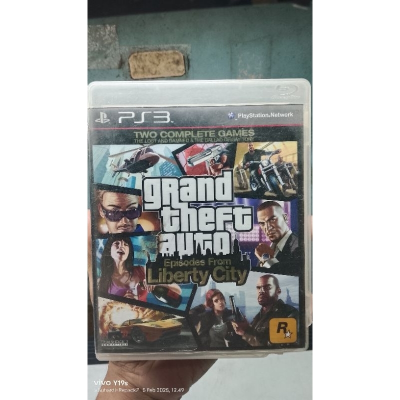 Jual BD Kaset game ps3 Grand Theft Auto Episode liberty city Lecet | Shopee Indonesia