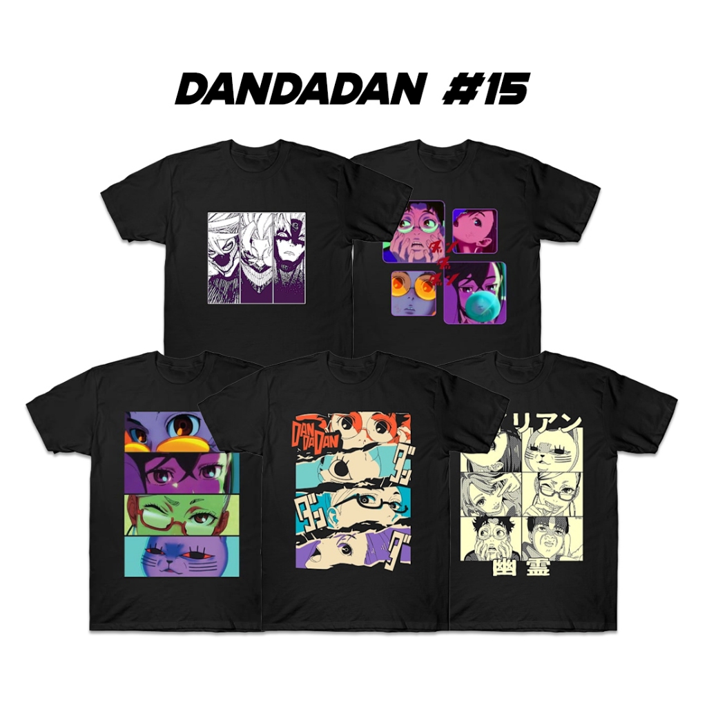 Jual MTHN Kaos Anime Dandadan 15 Okarun Momo Ayase Aira Anak Dewasa ...