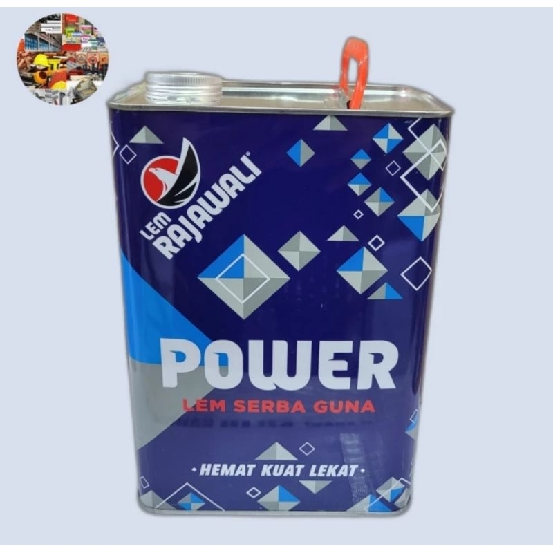Jual Lem kuning rajawali power 2.5kg original. kualitas bagus & harga ...