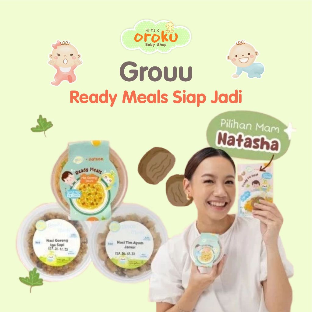 Jual GROUU READY MEALS SIAP JADI / MAKANAN BAYI MPASI | Shopee Indonesia