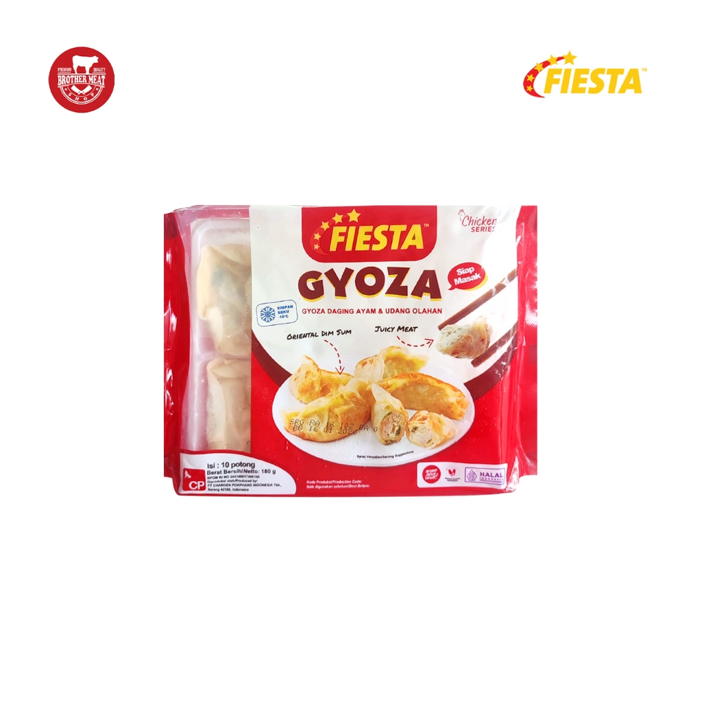 Jual Fiesta Gyoza 180gr, Oriental Dimsum - Brothermeatshop | Shopee ...
