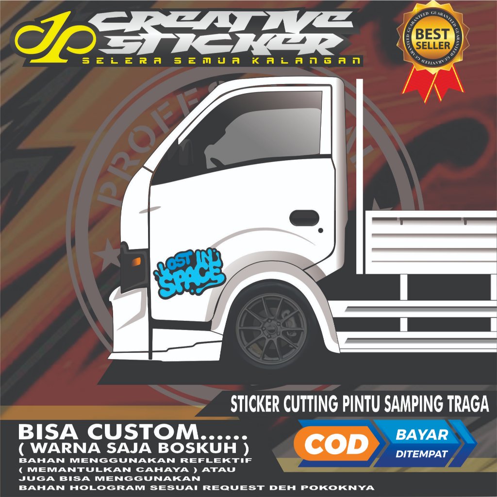 Jual STICKER CUTTING PINTU TRAGA SIAP TEMPEL SUPER KEREN DAN MBOIS ...