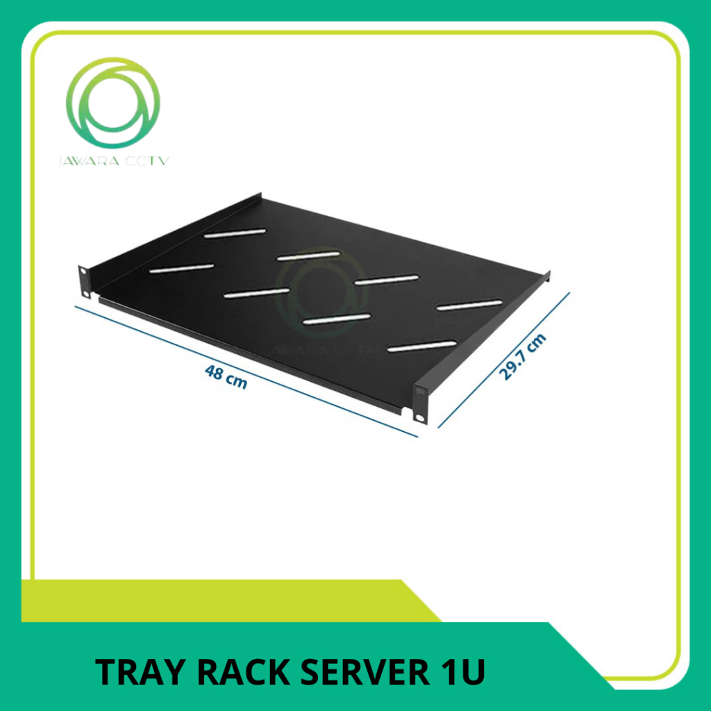 Jual Tray Tatakan Rack server / Ambalan rack / wallmount rack server 1U ...