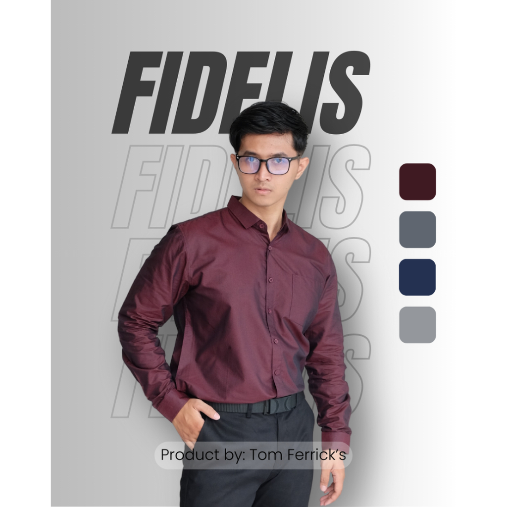 Jual Kemeja Lengan Panjang Pria - Work Series / Fidelis by Tom Ferrick ...