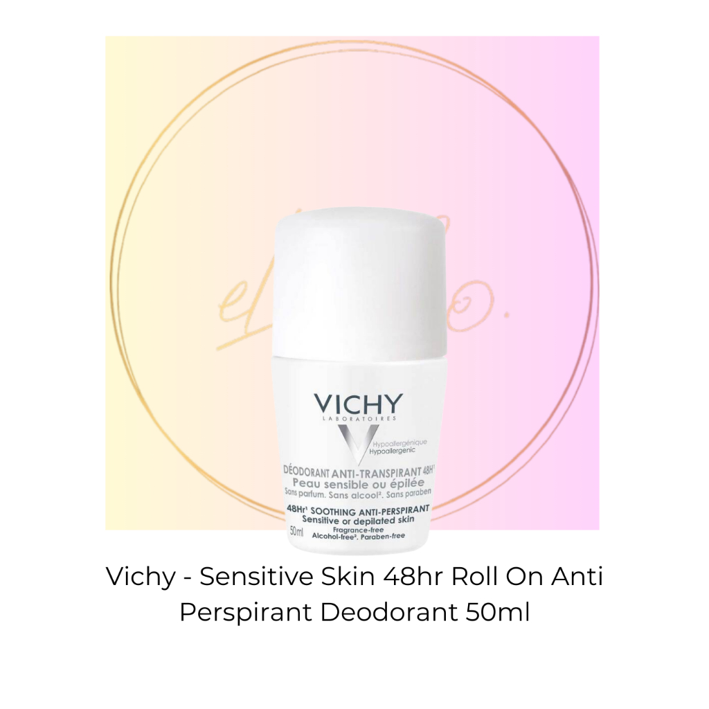 Jual Vichy - Sensitive Skin 48hr Roll On Anti Perspirant Deodorant 50ml ...