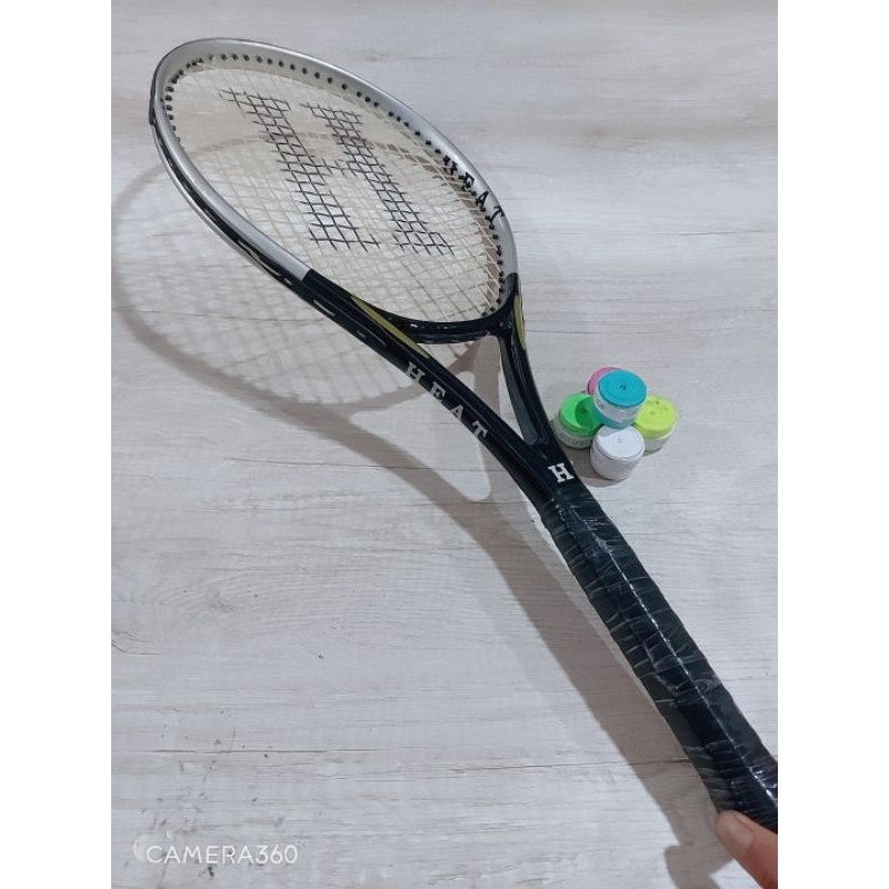 Jual RAKET TENIS ORIGINAL HEAT TI 5000 BEKAS MASIH BAGUS SIAP PAKAI ...