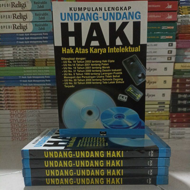 Jual BUKU ILMU SOSIAL / SOSPOL / BACAAN HUKUM / KUMPULAN LENGKAP UNDANG-UNDANG HAKI / HAK ATAS ...