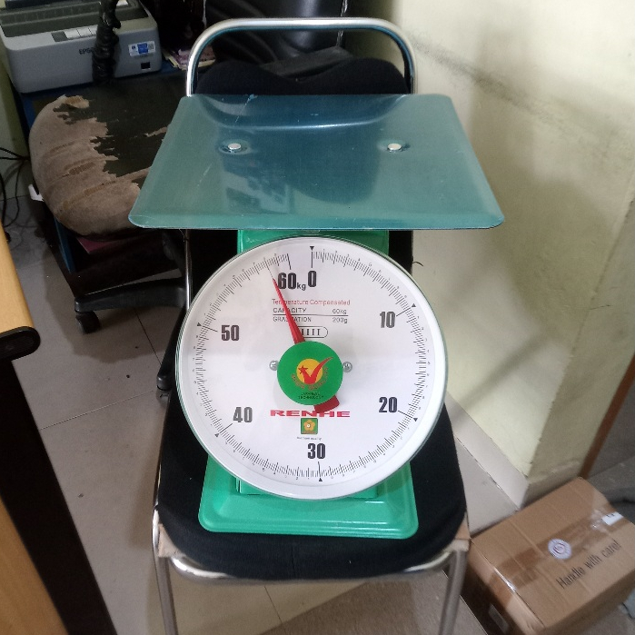 Jual Timbangan duduk jarum 60kg / timbangan duduk jarum 60kg / Timbangan Jarum Renhe Vietnam ...