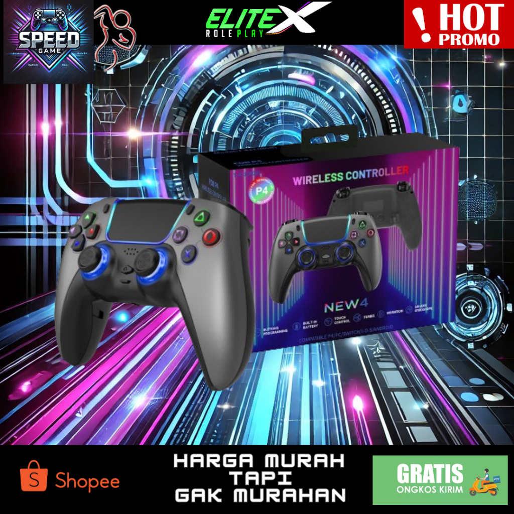 Jual Stick stik Joystick Gamepad PS4 DS4 + Free kabel usb Charger PC ...