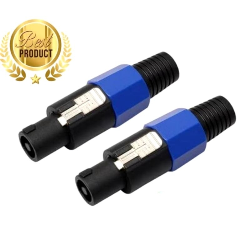 Jual Jack speakon neutrik/jack spikon/jack line array/jack power ...