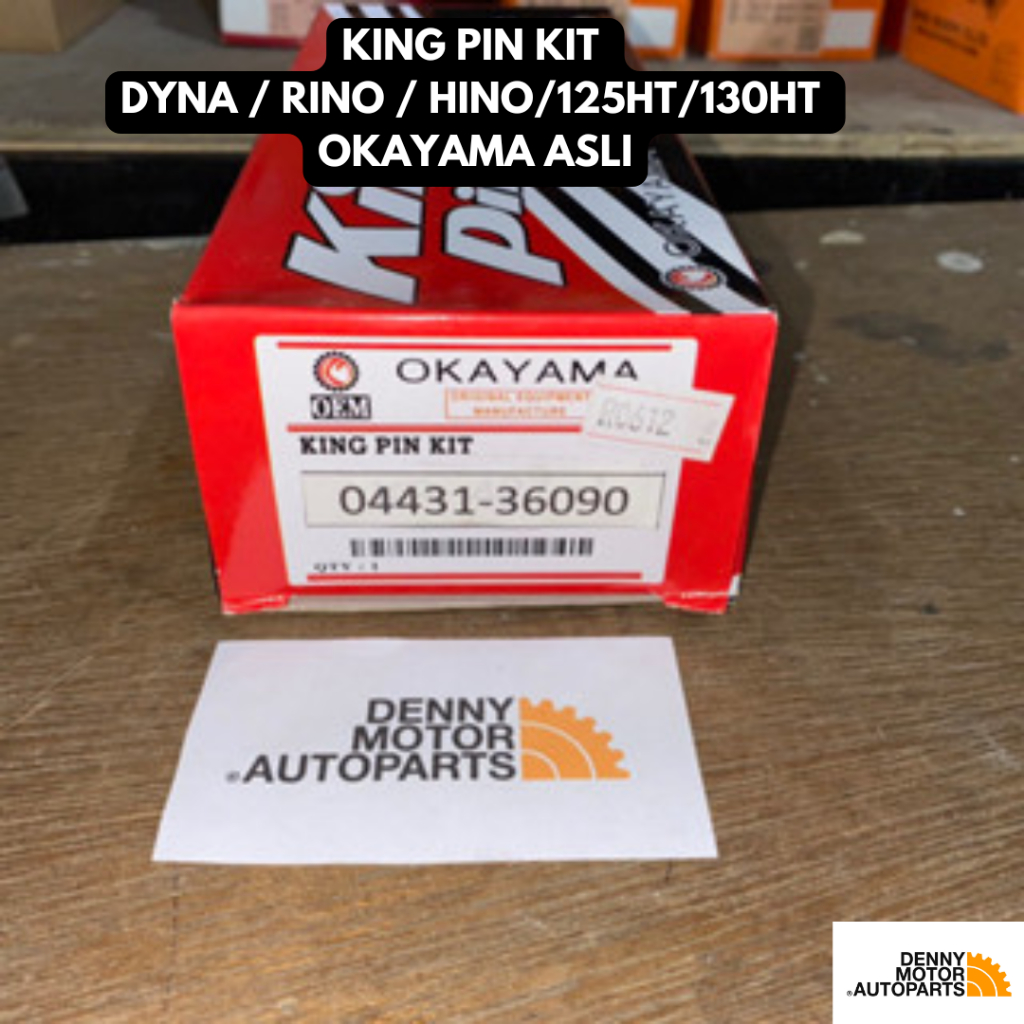 Jual KING PIN KIT DYNA RINO HINO 125HT 130HT KING PEN OKAYAMA (04431 ...