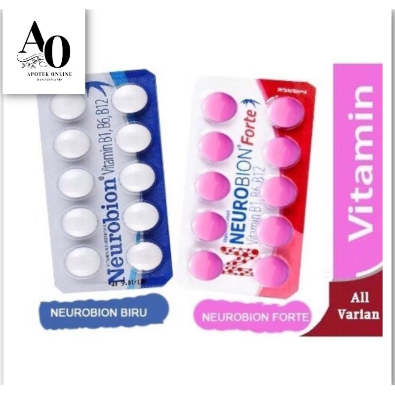 Jual Neurobion Forte/Neurobion biru Multivitamin (SA) | Shopee Indonesia