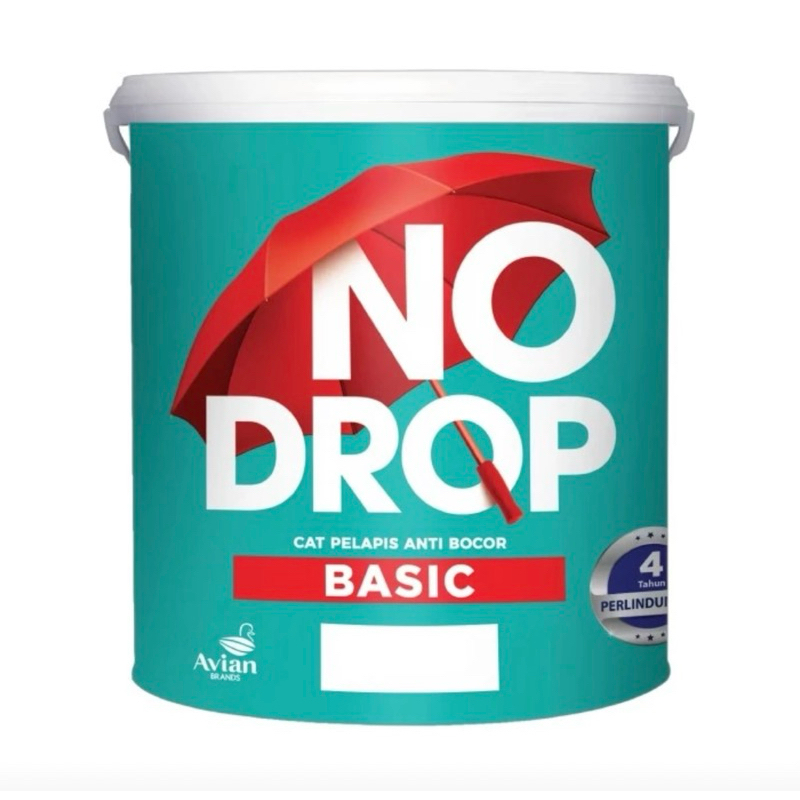 Jual No Drop Basic 1 Kg - 042 Putih Santan Kelapa Cat Pelapis Anti Bocor NoDrop Waterproofing ...