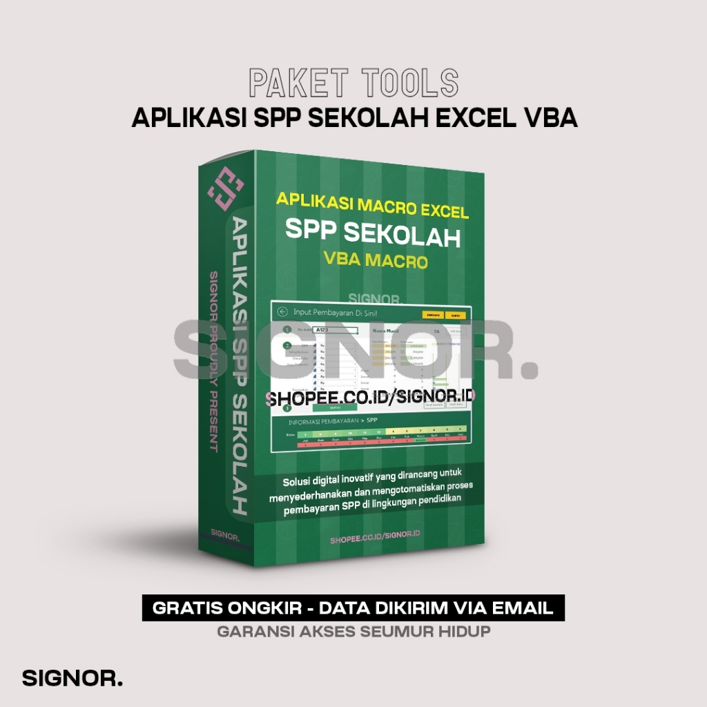 Jual [T8383] Aplikasi SPP Sekolah - Solusi Digital untuk Manajemen Pembayaran SPP Berbasiskan ...
