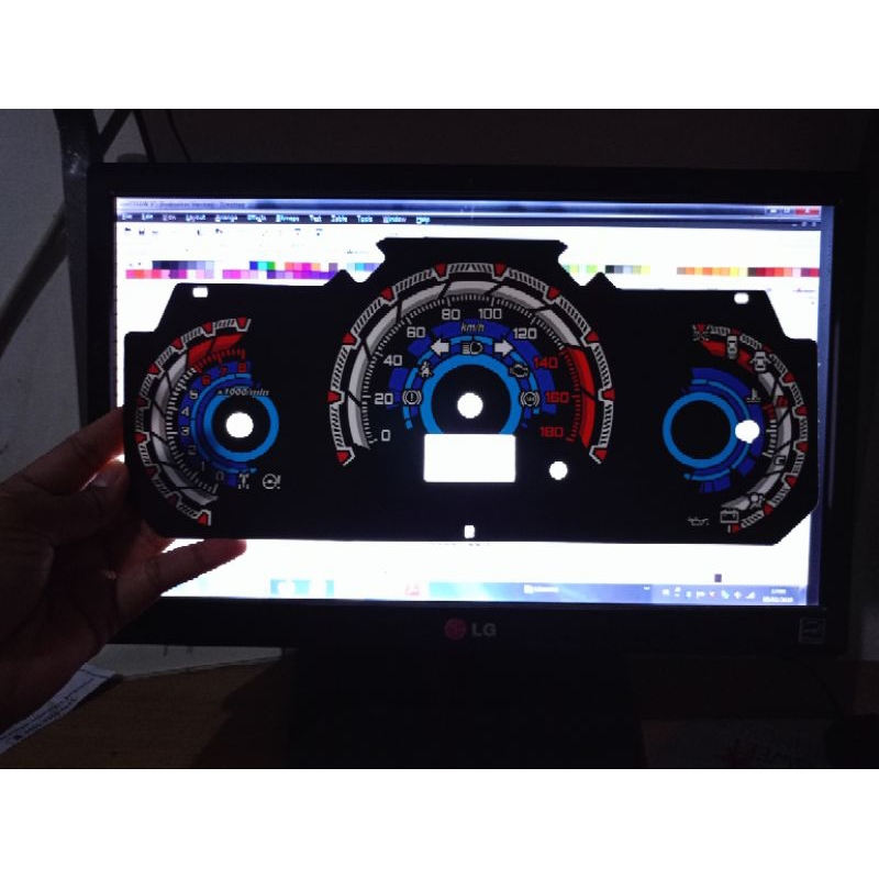 Jual Speedometer Custom Rush/Terios old Manual 2006-2017 | Shopee Indonesia