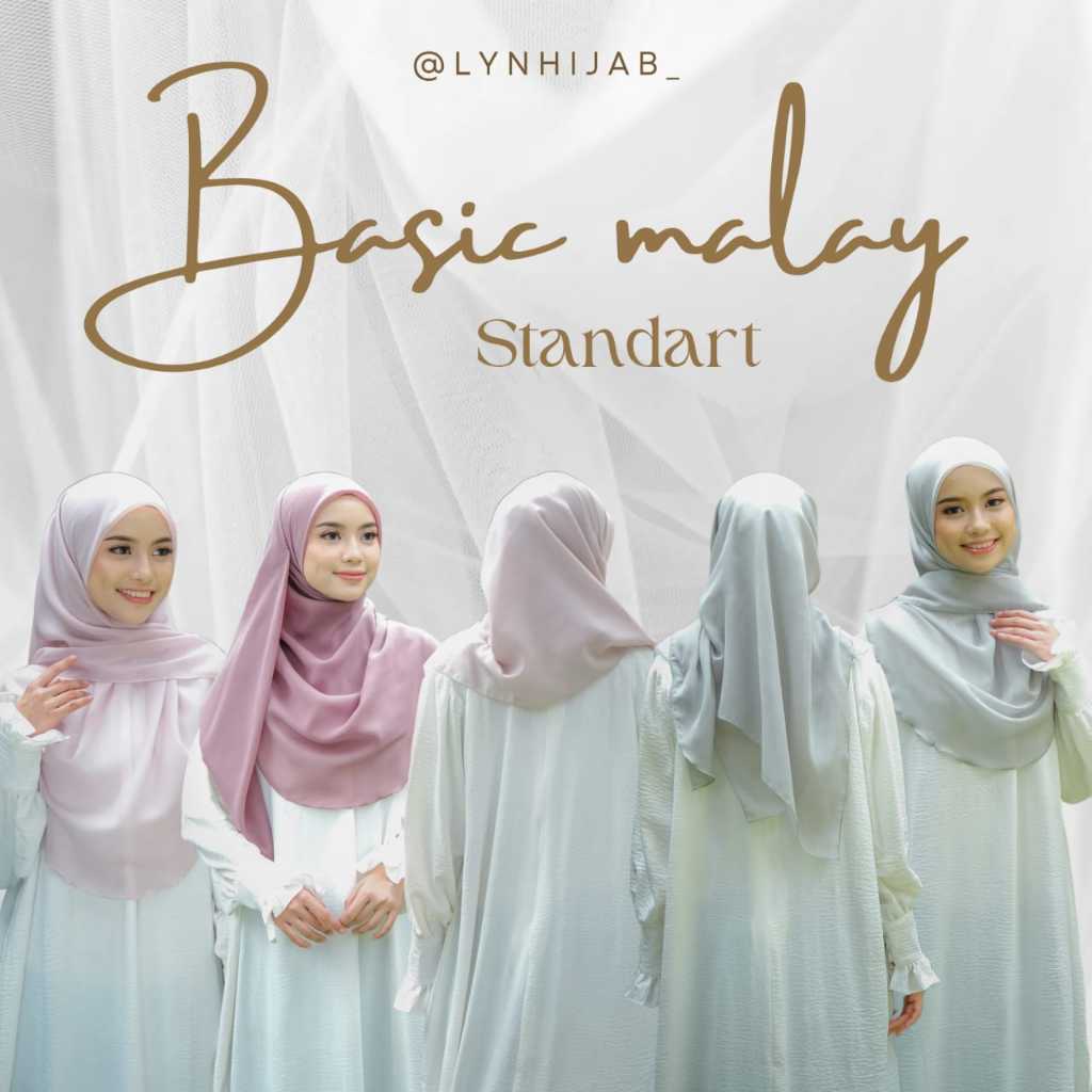 Jual PART 2-BASIC MALAY-BY LYNHIJAB- SEGIEMPAT OVAL-SCRAF ALA MALAY ...
