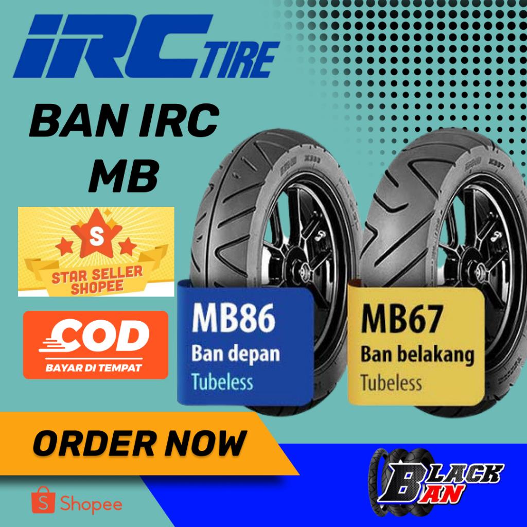 Jual BAN IRC MB TUBELESS | Shopee Indonesia