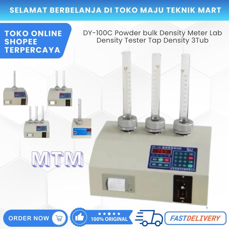 Jual DY-100C Powder bulk Density Meter Lab Density Tester Tap Density ...