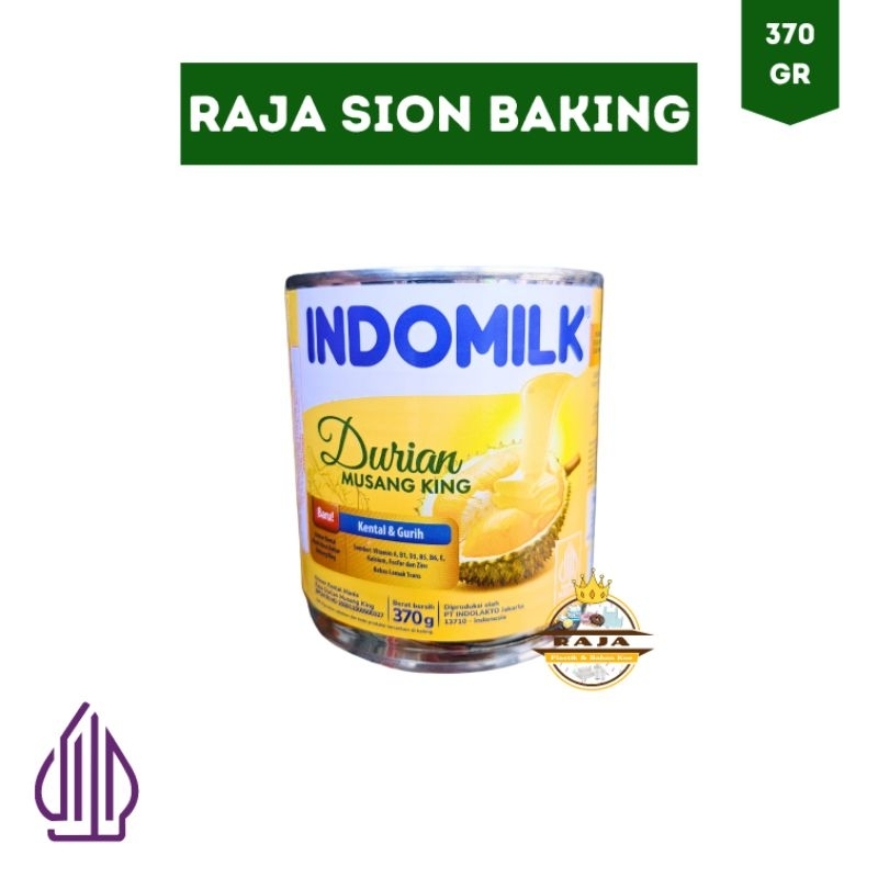 Jual INDOMILK Durian Musang King 370gr - Susu Kental Manis ( SKM ...