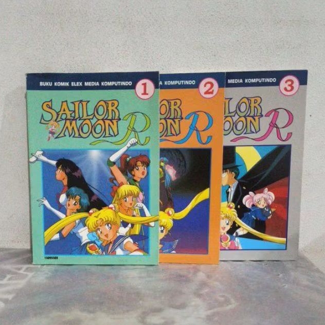 Jual Komik Original SAILOR MOON R NAOKO TAKEUCHI Full Colour Volume 1-2-3 ( Paket ) | Shopee ...