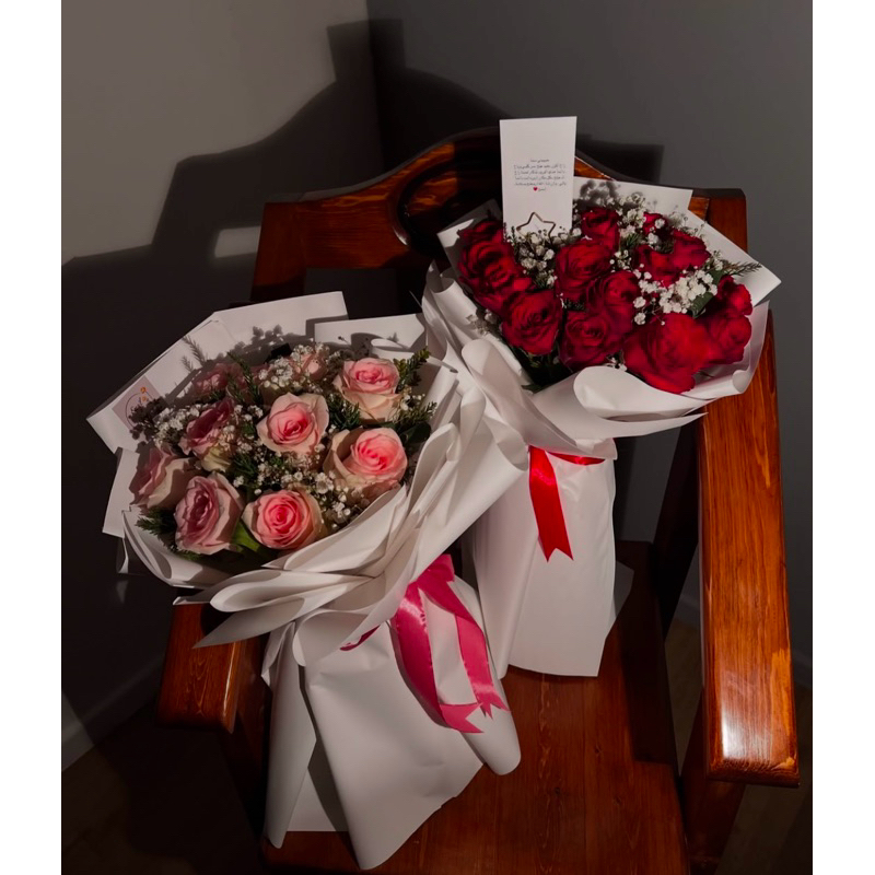 Jual buket valentine, kado valentine, bunga asli, buket bunga, kado ...