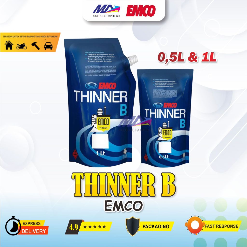 Jual THINER B EMCO 0,5L DAN 1L | Shopee Indonesia