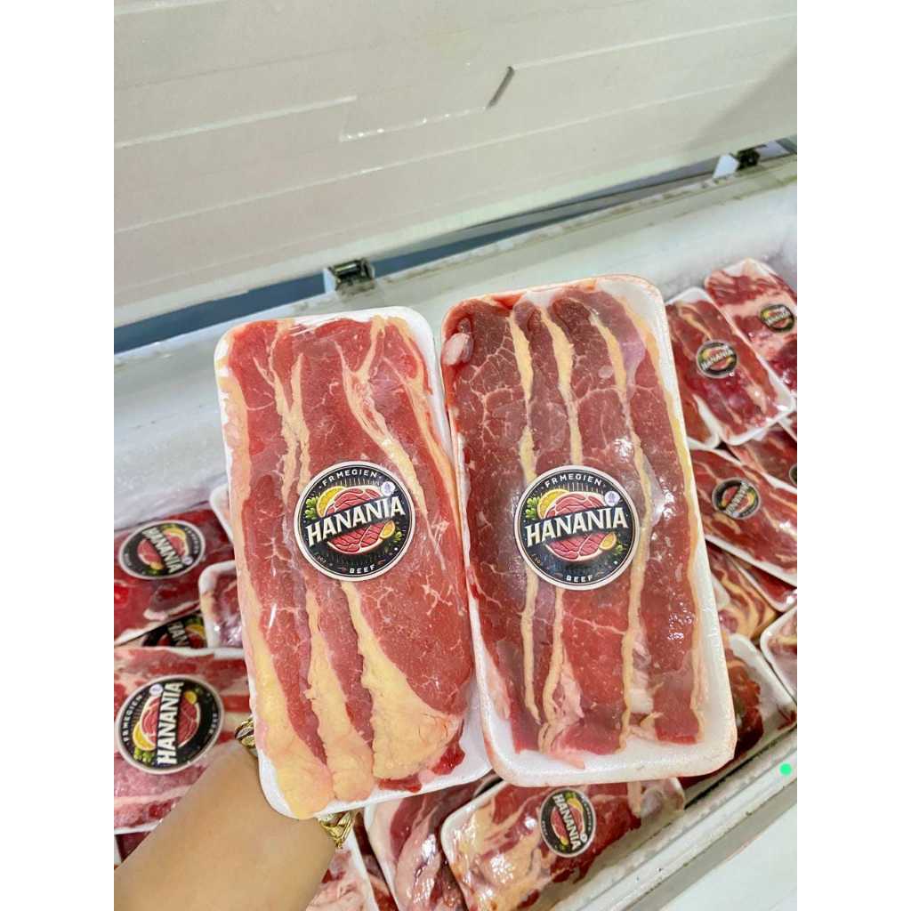 Jual BEEF SLICE HANANIA DAGING SAPI FR MEGIEN | Shopee Indonesia