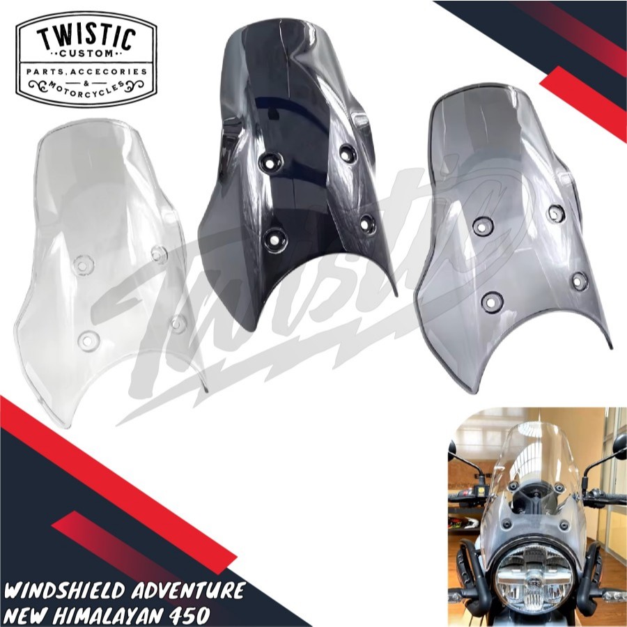 Jual Windshield Visor Flyscreen Wind Screen Shield Adventure Tall ...