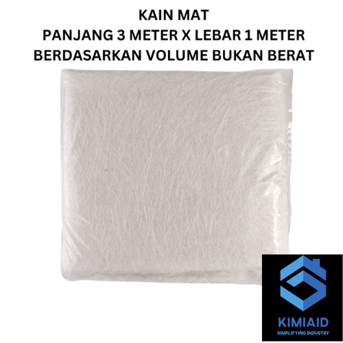 Jual Kain Mat 1Kg - Waterproofing - Serat Fiber - Penambal Bocor - Kain ...