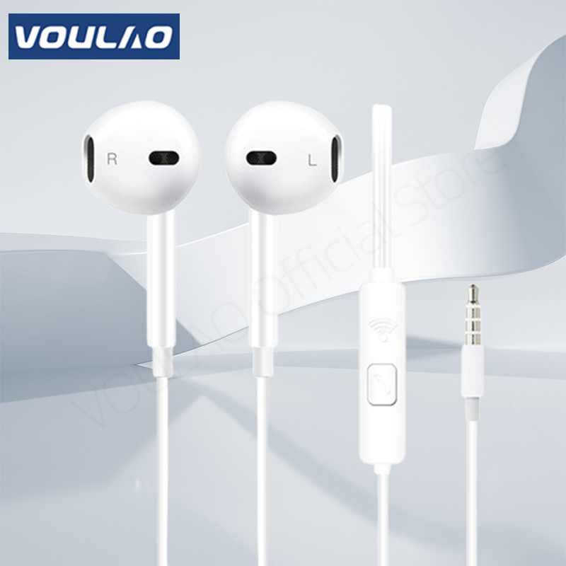 Jual VOULAO G6 Headset Handsfree Wired In-ear Xtra Bass Gaming Musik ...