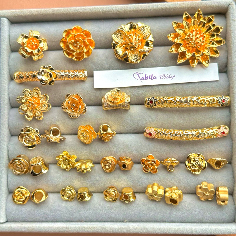 Jual Charm bunga xuping banyak pilihan model | Shopee Indonesia