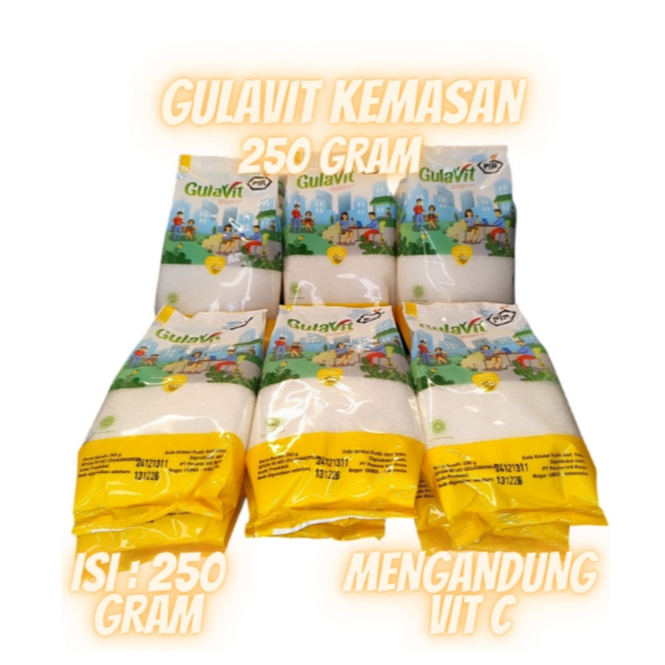 Jual Gula Pasir Gulavit 250 Gram Gula Bervitamin | Shopee Indonesia