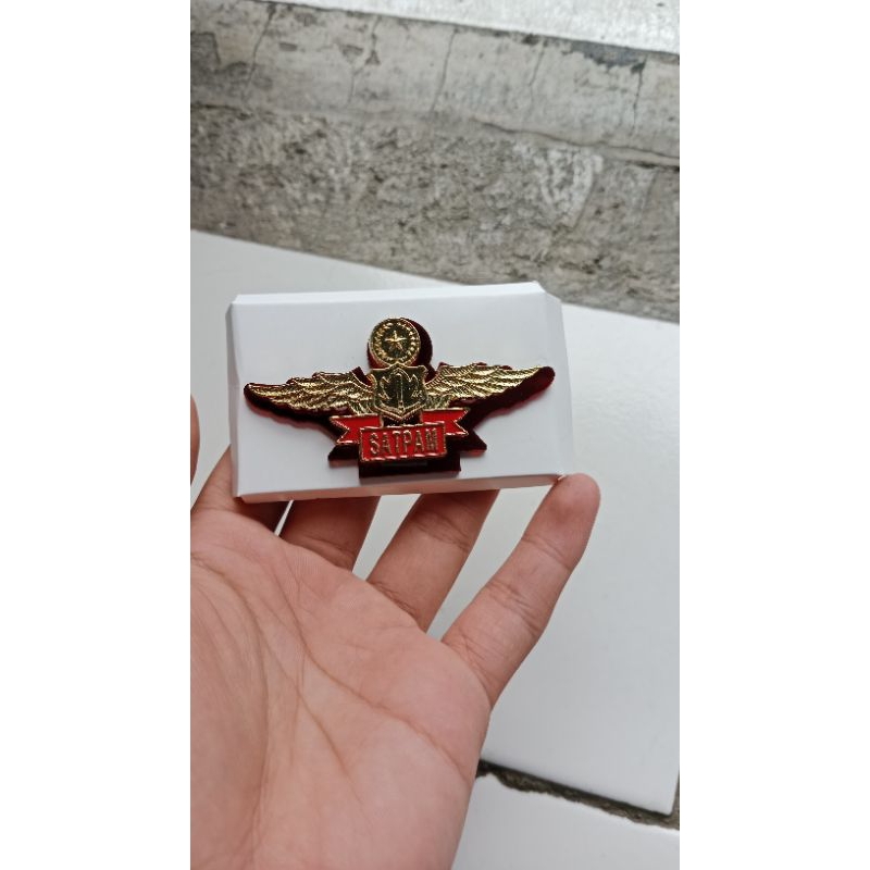 Jual Wing satpam,wing security, lencana satpam, pin satpam, pin ...