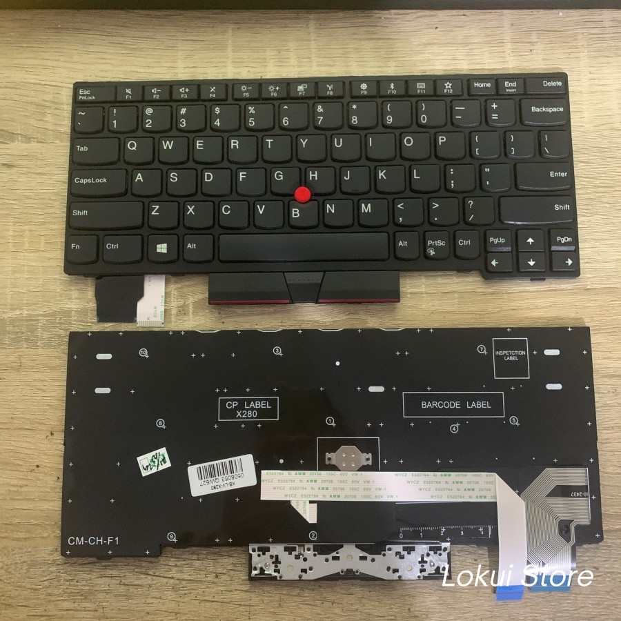 Jual keyboard Lenovo Thinkpad X280 A285 X395 x390 X13 Gen 1 Type 20KF ...