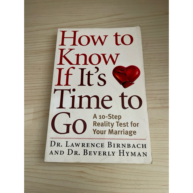 Jual BUKU HOW TO KNOW IF ITS TIME TO GO A 10 STEP REALITY TEST FOR YOUR ...