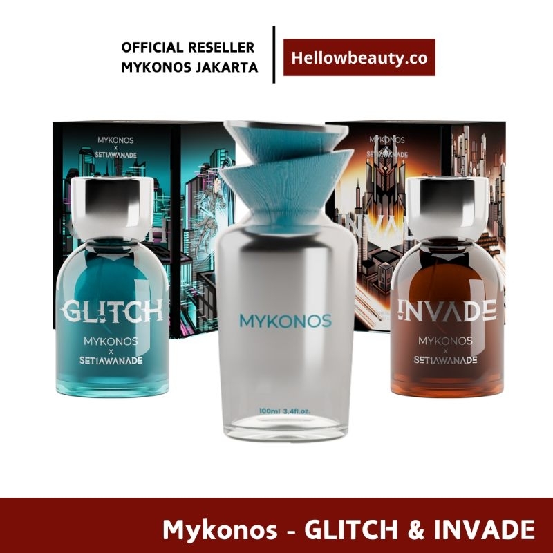 Jual [READY] Mykonos Glitch & Invade Extrait x Ade Setiawan | Shopee ...