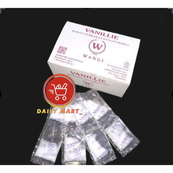 Jual 100pcs Vanillie Bubuk 2gr Per Sachet / Vanili Wangi / Vaneli Bubuk ...