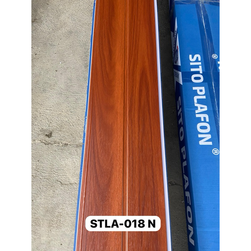 Jual plafon pvc motif serat kayu natt doff SLTA-18N (PERLEMBAR ...