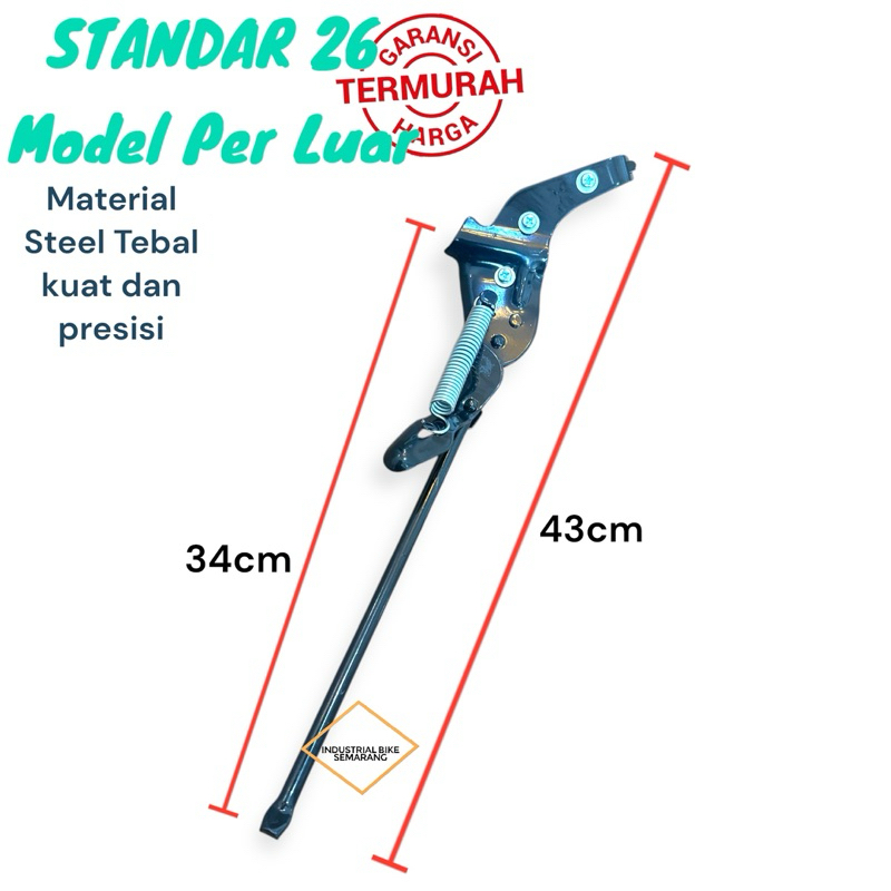 Jual ( PER LUAR ) STANDAR SEPEDA UKURAN SIZE 26 INCH STANDART JAGUL ...